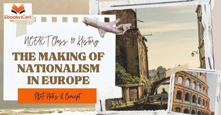The Making of Nationalism in Europe Concept & Free PDF Notes - E-Book ...